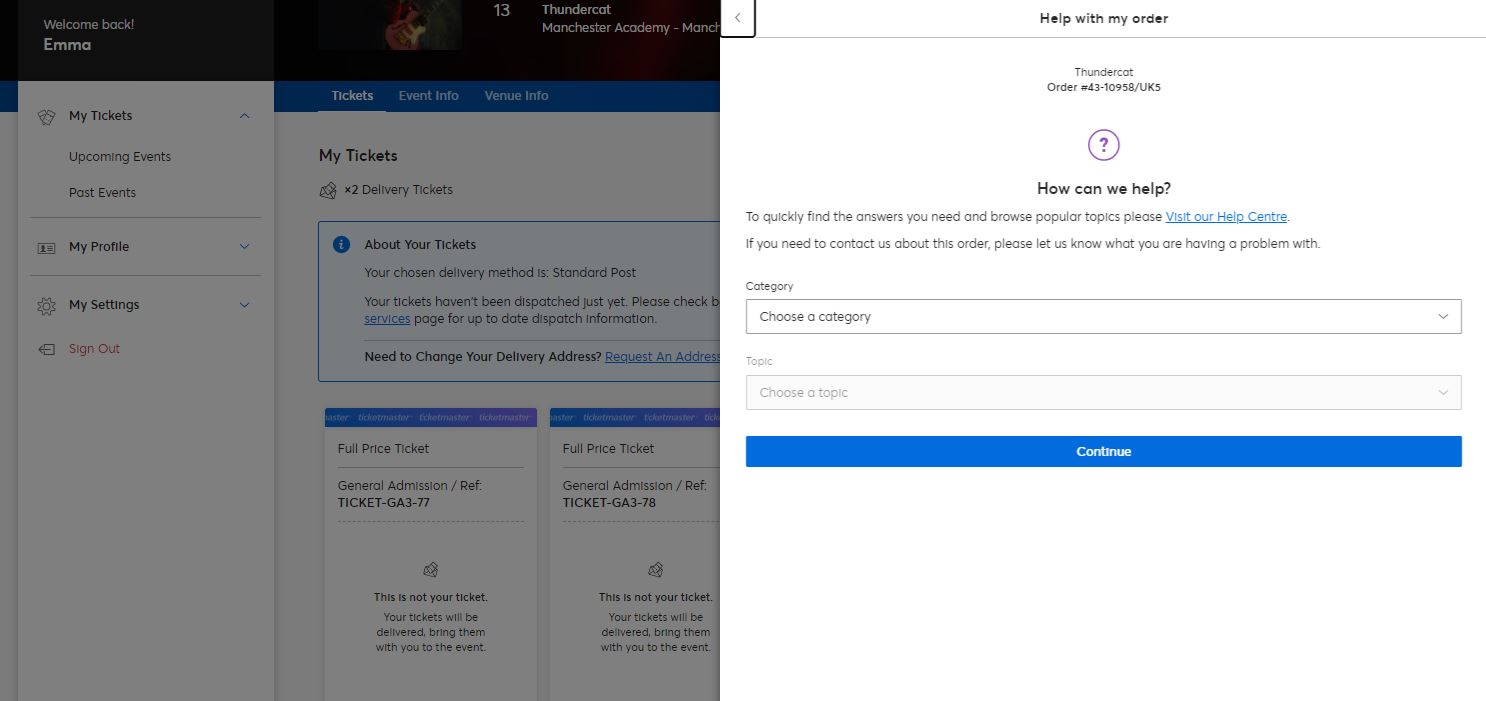How to Contact us – Ticketmaster Help